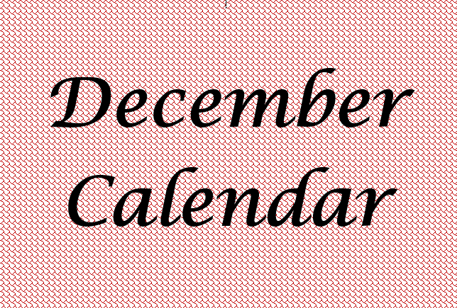 december calendar - Curve Lake First Nation School